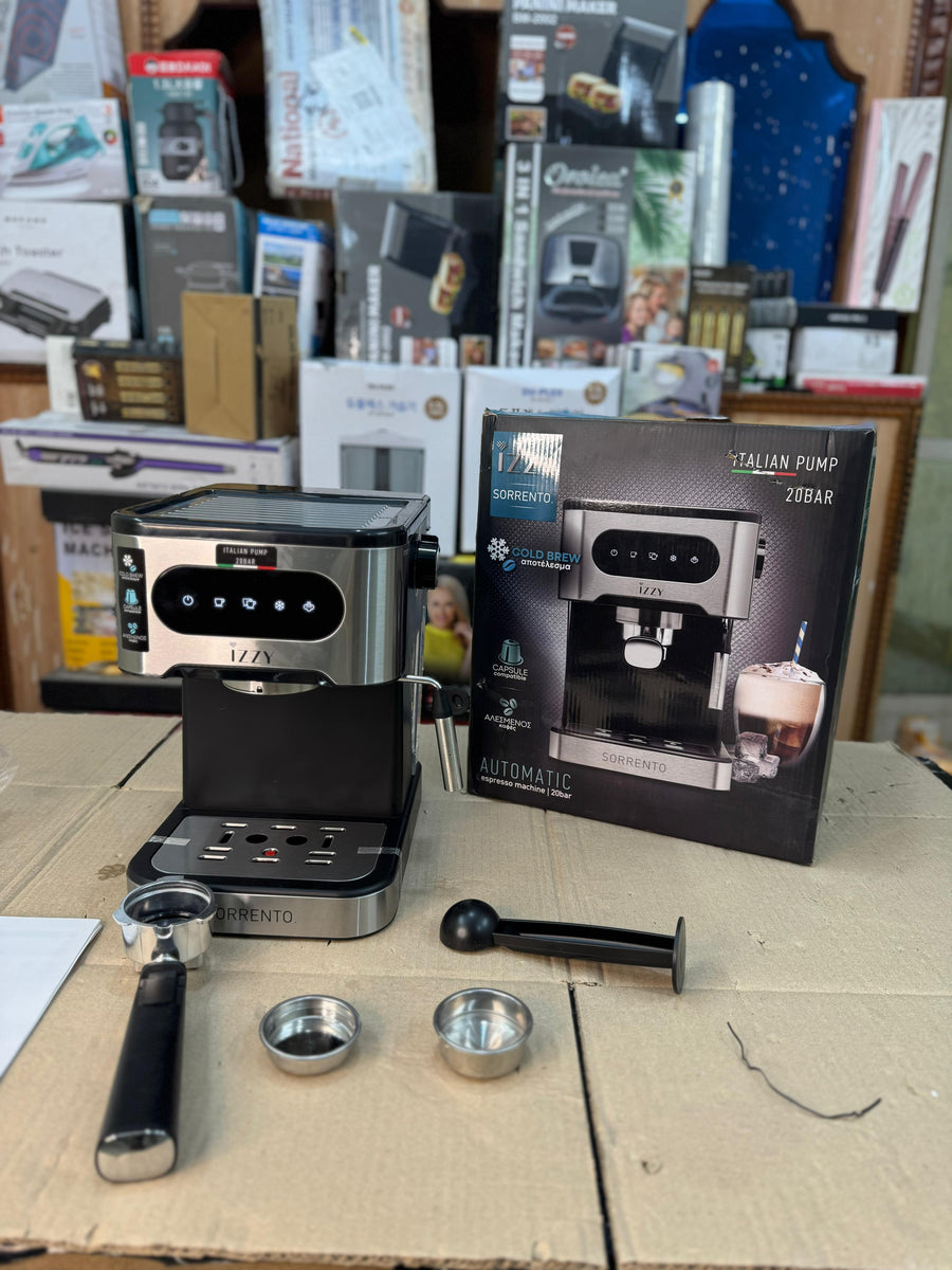 Izzy Italian Espresso Coffee Maker – Geepas