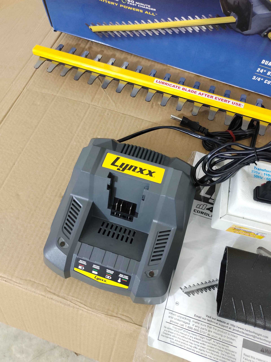 USA Lynxx Cordless Hedge Trimmer 40V – Geepas