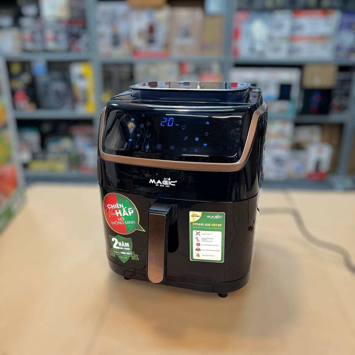 Magic 3 in 1 Steam Air Fryer – Geepas