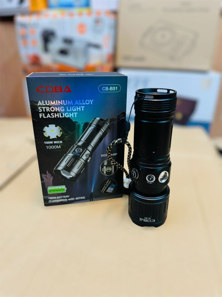 cuba B51 1000m range torch & flash light – Geepas