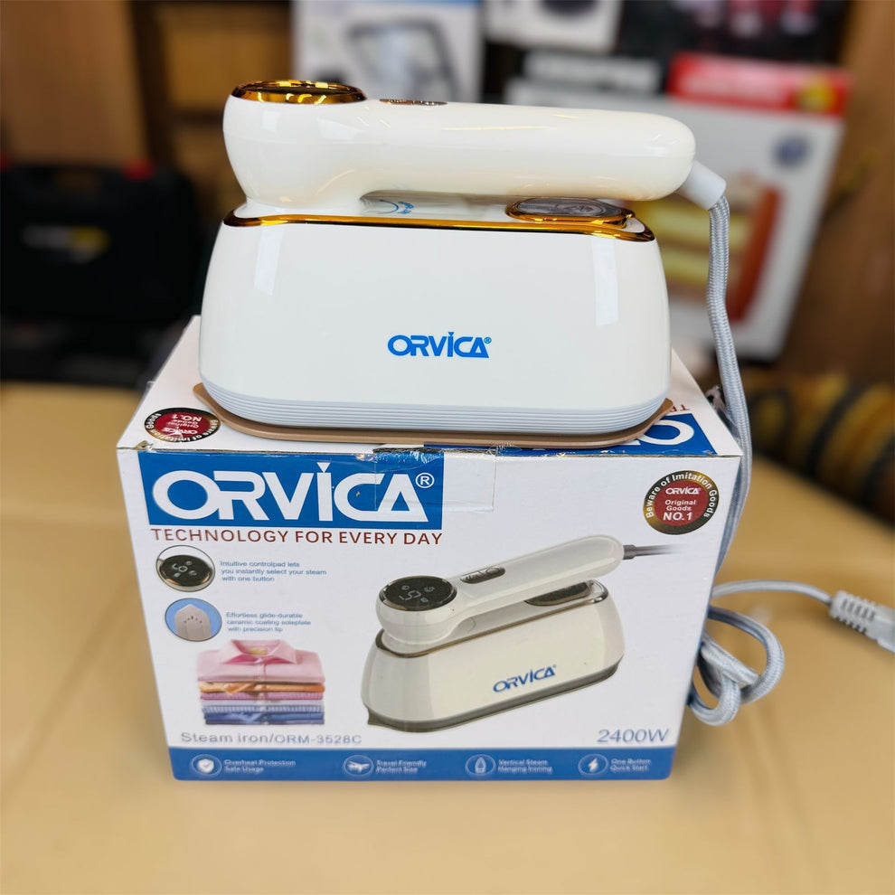 ORVICA & ARSHIA hand held steam iron – Geepas