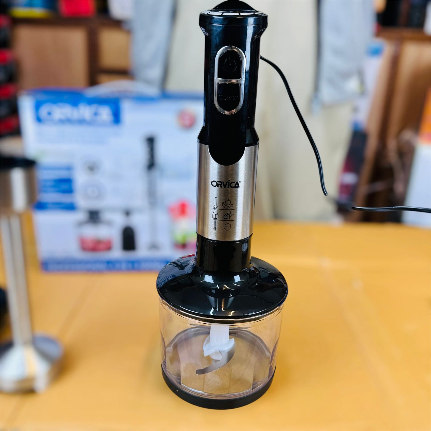 ORVICA 4 in 1 hand blender set – Geepas
