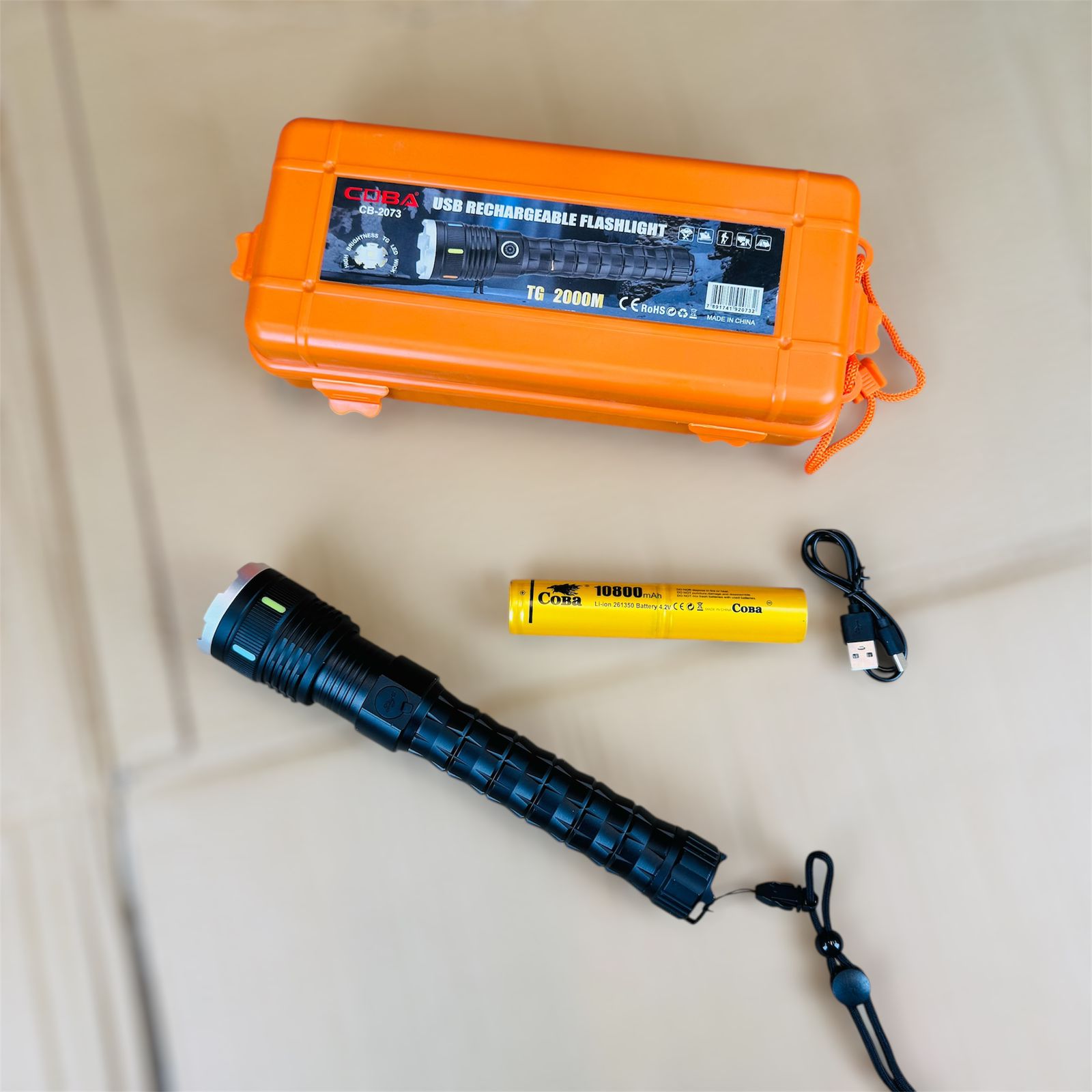 CUBA 1km Torch Light – Geepas