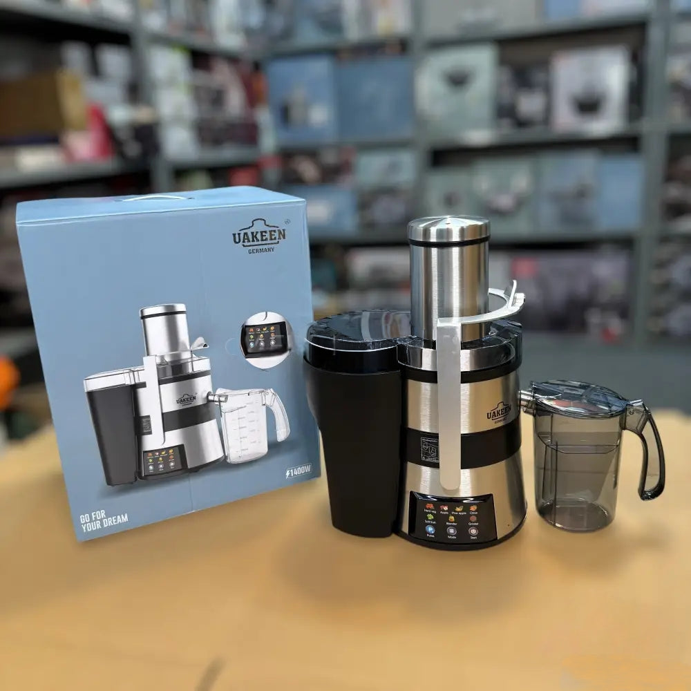 Uakeen 1400W Juice Extractor German Lot – Geepas