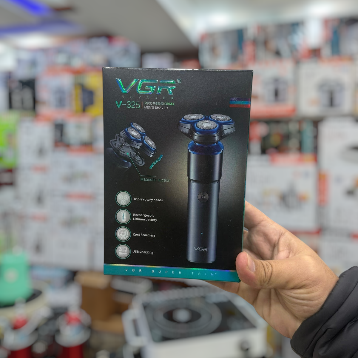VGR Professional Men Shaver V-325 – Geepas