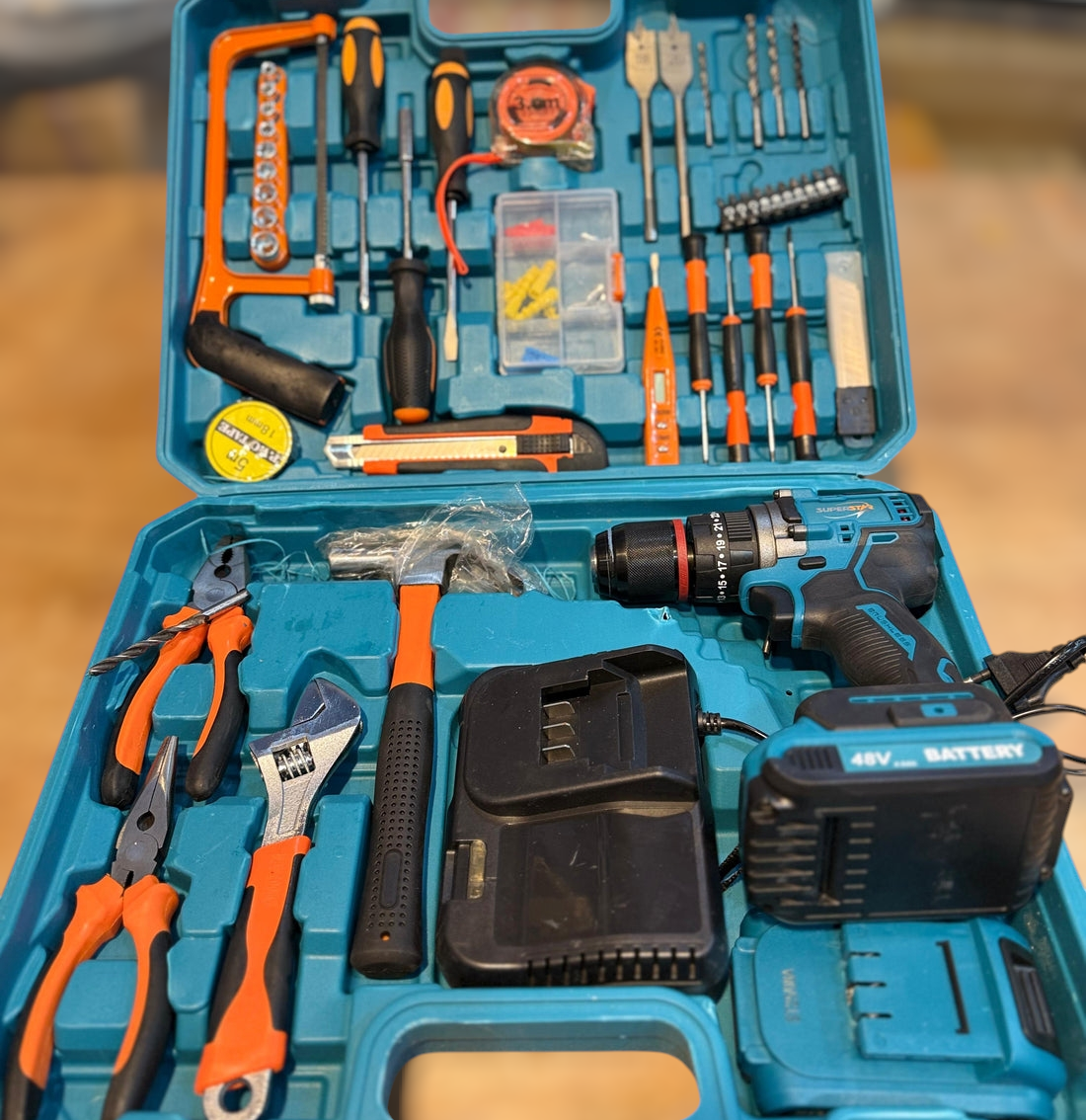 Super star drillset & Toll set 48v ( China local ) – Geepas